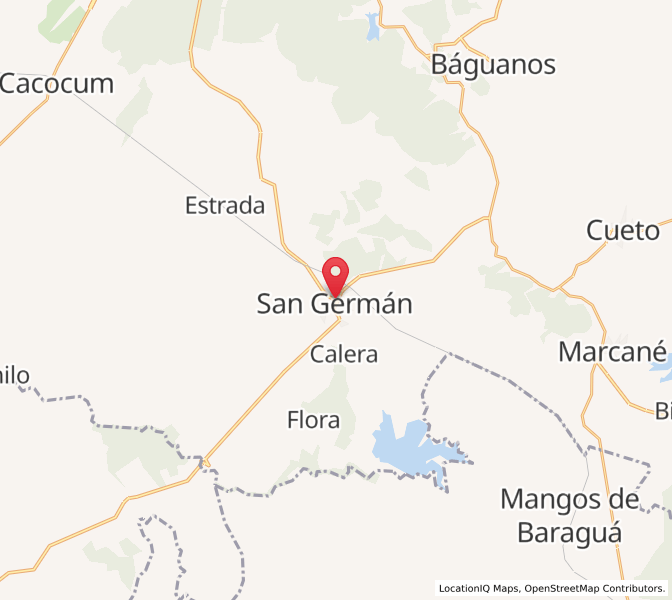 San Germán, Holguín Province Sunrise and Sunset Times