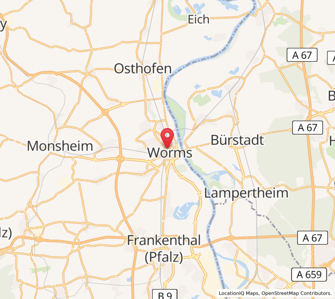 Worms, Rheinland-Pfalz Sunrise and Sunset Times