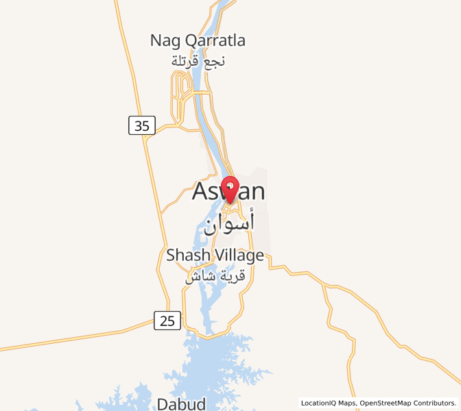 Aswan Sunrise and Sunset Times