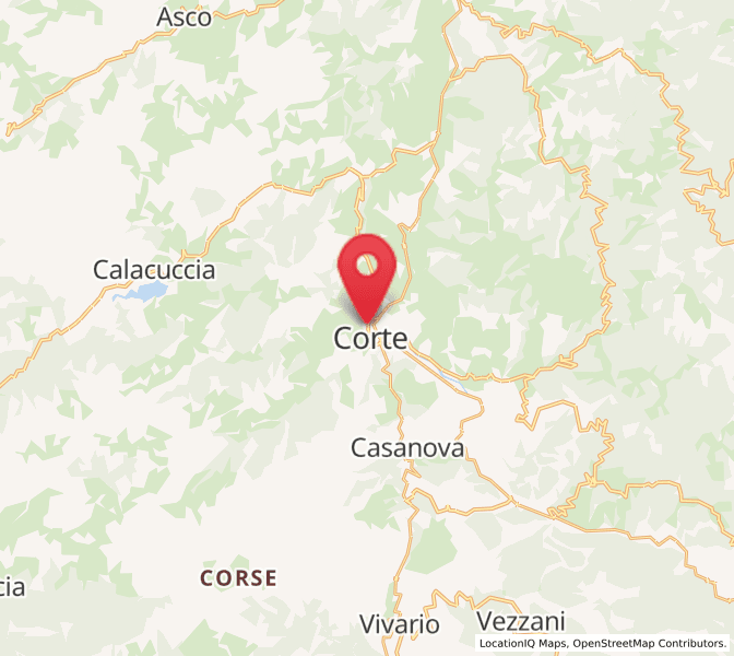 Corte, Corsica Sunrise and Sunset Times