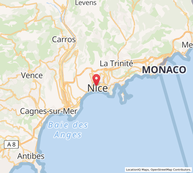 Nice, Provence-Alpes-Côte d'Azur Sunrise and Sunset Times