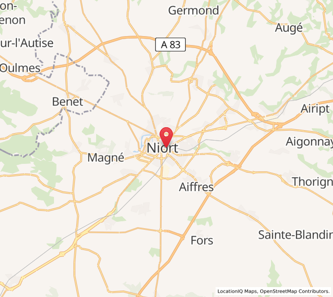 Niort, Nouvelle-Aquitaine Sunrise and Sunset Times