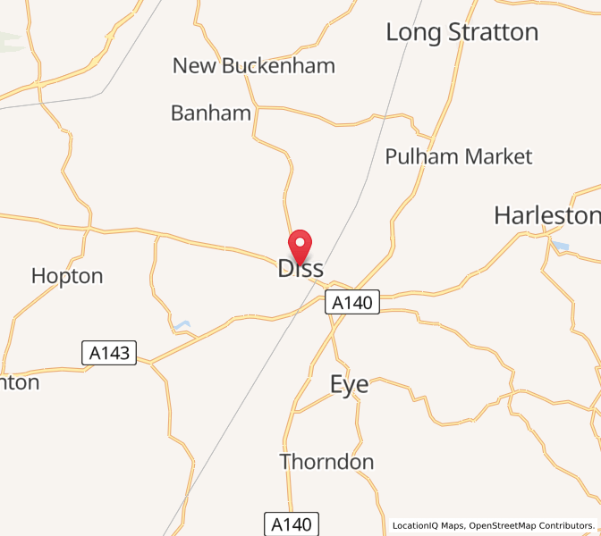 Diss, England Sunrise and Sunset Times