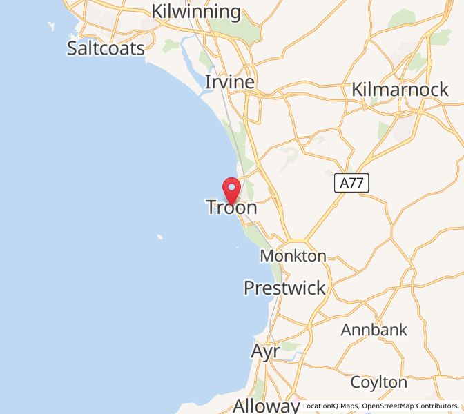 Troon, Scotland Sunrise and Sunset Times