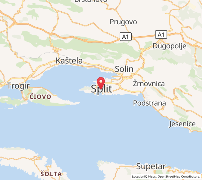 Split, Split-Dalmatia Sunrise and Sunset Times