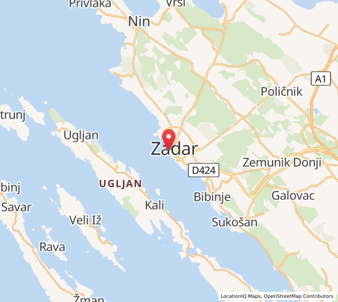 Zadar, County of Zadar Sunrise and Sunset Times