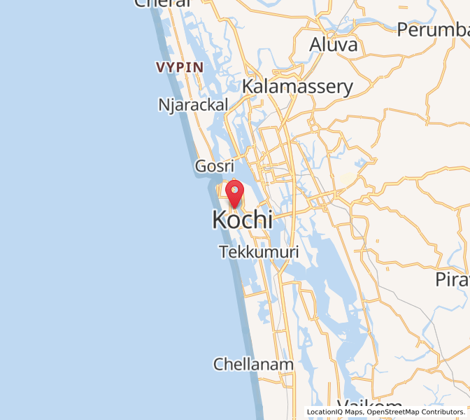 Cochin, Kerala Sunrise and Sunset Times