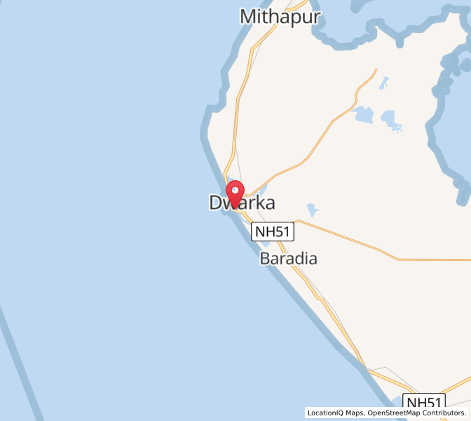 Dwarka, Gujarat Sunrise and Sunset Times