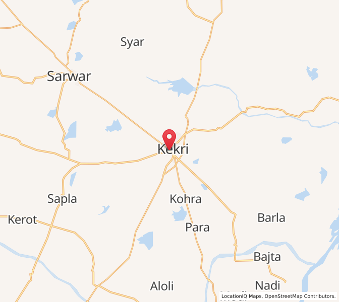 Sunrise and sunset times in Kekri, Rajasthan