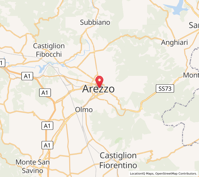 Querciolo Arezzo Italy Map