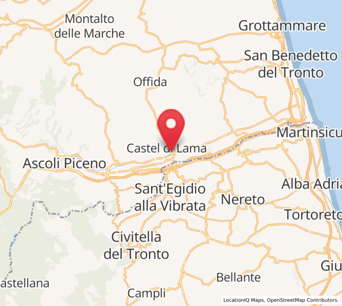 Castel di Lama, The Marches Sunrise and Sunset Times