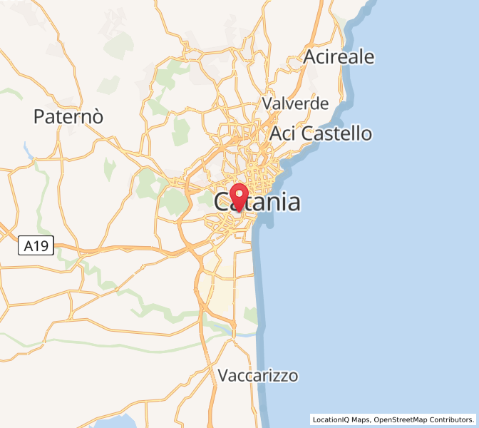Catania, Sicily Sunrise and Sunset Times