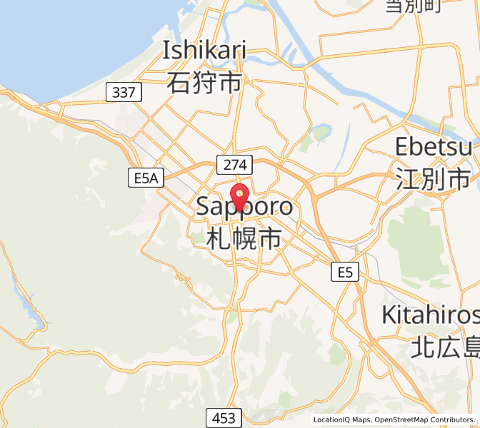 Sapporo, Hokkaido Sunrise and Sunset Times