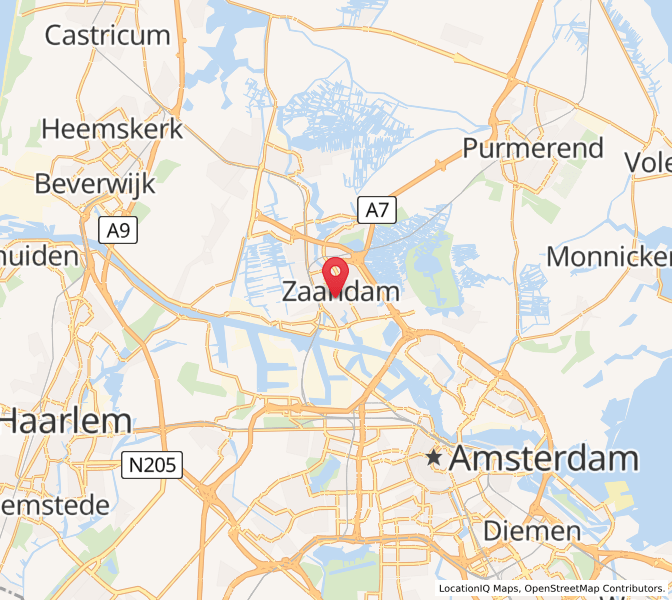 Zaandam, North Holland Sunrise and Sunset Times