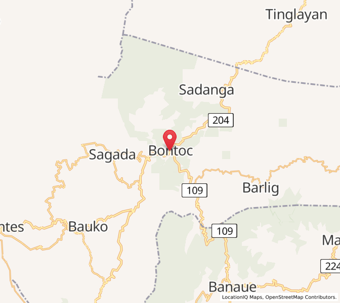 Bontoc, Cordillera Sunrise and Sunset Times