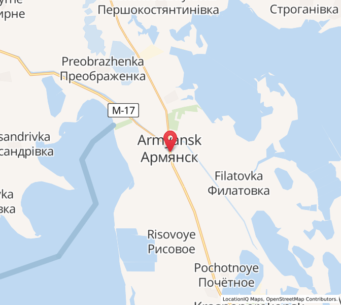 Armyansk, Crimea Sunrise and Sunset Times