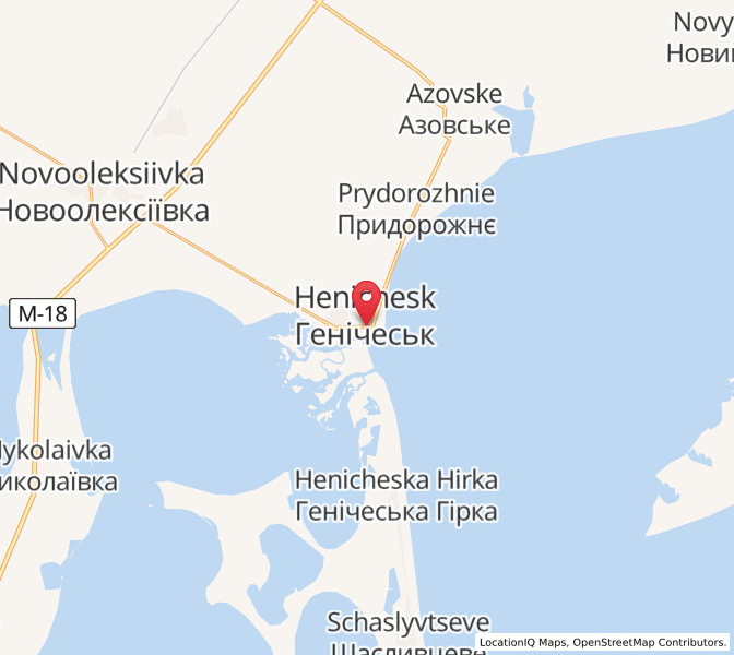 Henichesk, Kherson Sunrise and Sunset Times