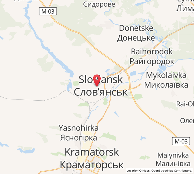 Sloviansk, Donetsk Sunrise and Sunset Times