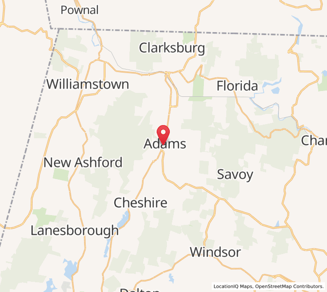 Adams, MA Sunrise and Sunset Times