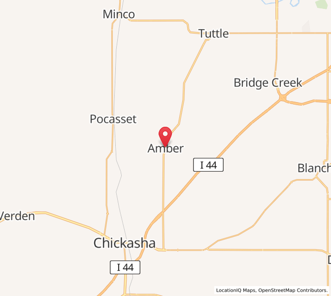 Directions To Amber Oklahoma at Maria Couch blog