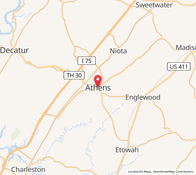 Athens, TN Sunrise and Sunset Times