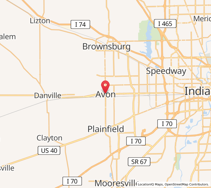 Avon, IN Sunrise and Sunset Times