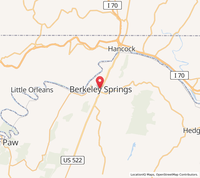 Berkeley Springs, WV Sunrise and Sunset Times