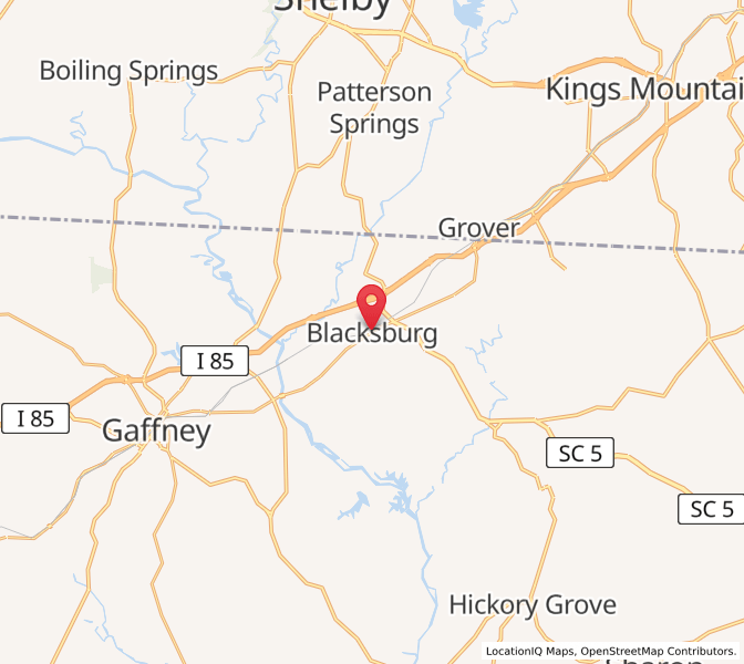 Blacksburg, SC Sunrise and Sunset Times