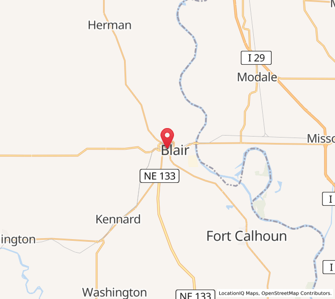 Blair, NE Sunrise and Sunset Times