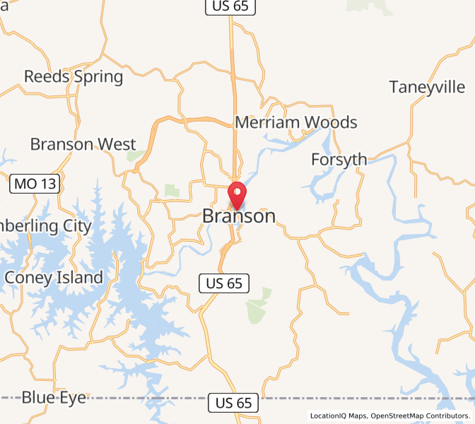 Branson, MO Sunrise and Sunset Times