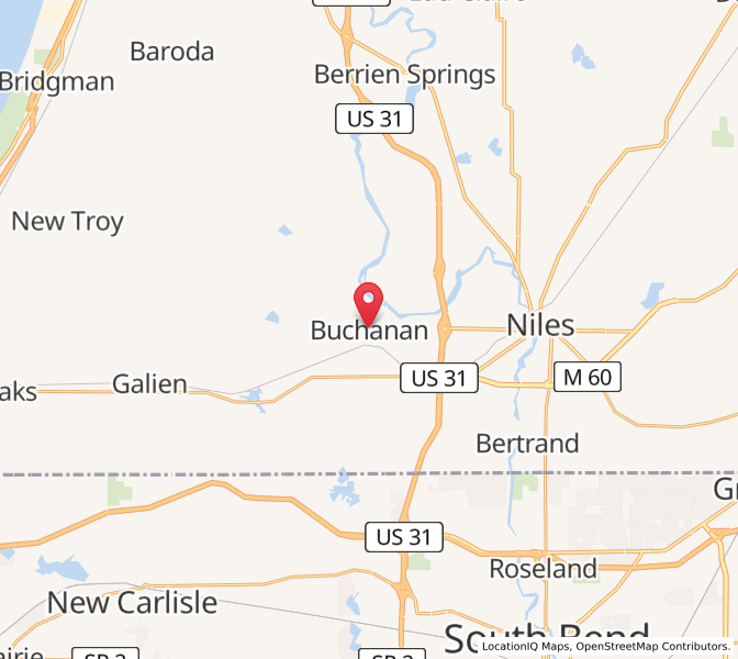 Buchanan, MI Sunrise and Sunset Times