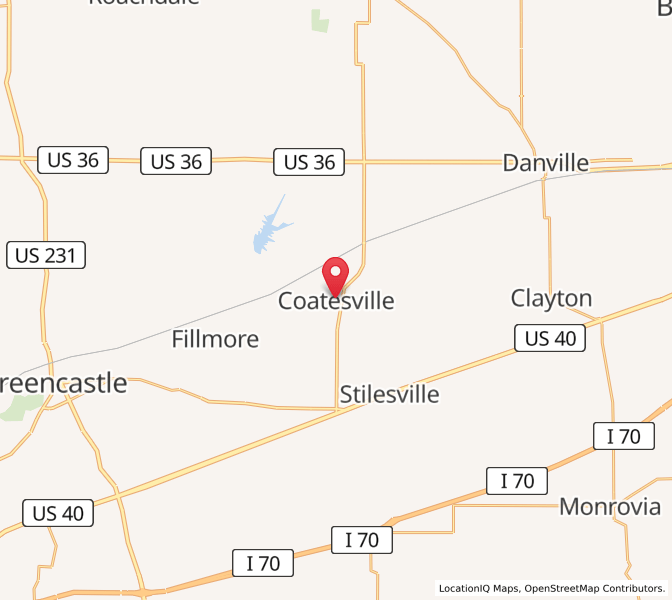 Coatesville, IN Sunrise and Sunset Times