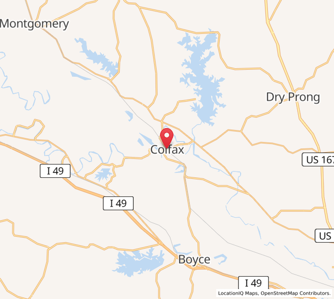 Colfax, LA Sunrise and Sunset Times