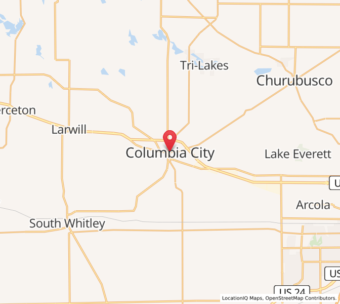 Columbia City, IN Sunrise and Sunset Times