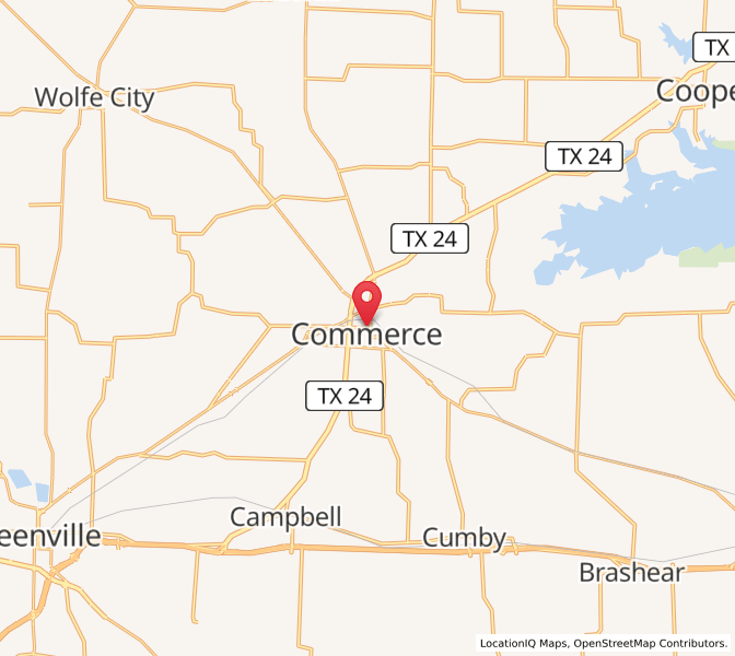 Commerce, TX Sunrise and Sunset Times