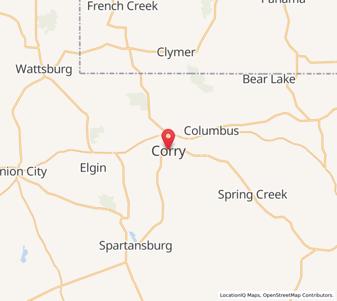 Corry, PA Sunrise and Sunset Times