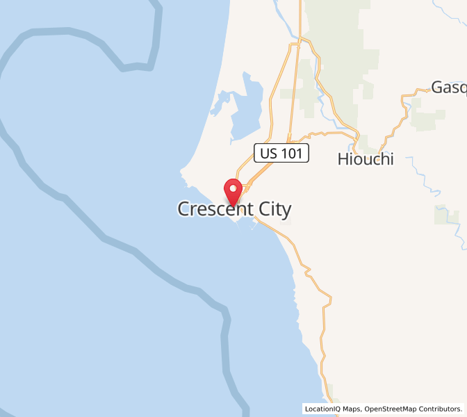 Crescent City, CA Sunrise and Sunset Times