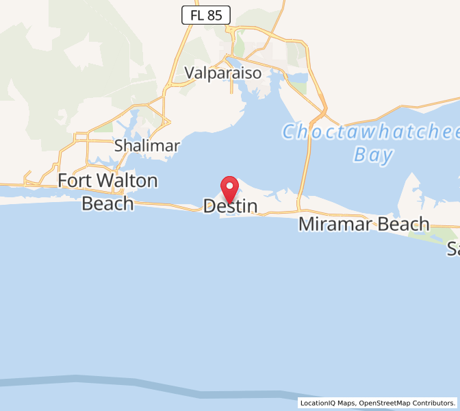 Destin, FL Sunrise and Sunset Times