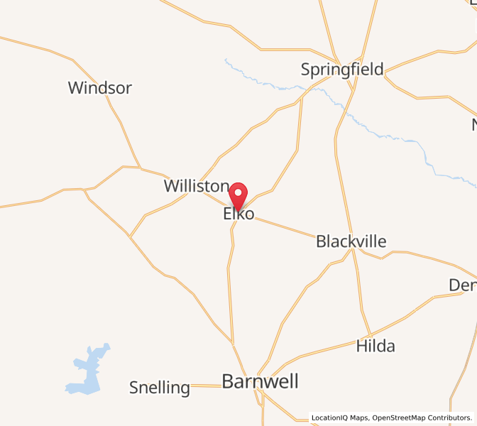 Elko, SC Sunrise and Sunset Times