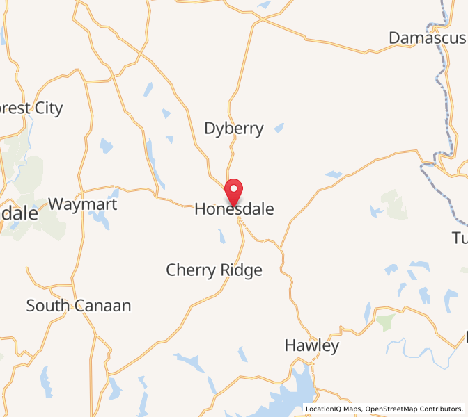 Honesdale, PA Sunrise and Sunset Times