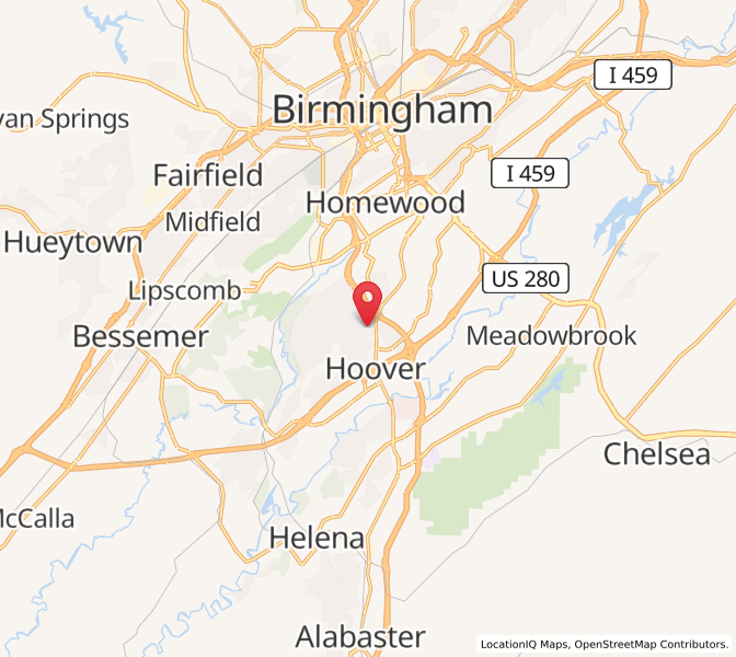 Hoover, AL Sunrise and Sunset Times