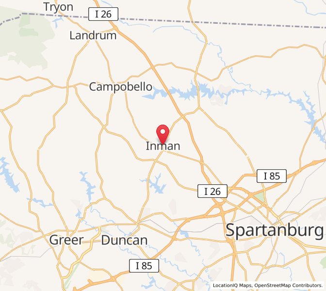 Inman, SC Sunrise and Sunset Times