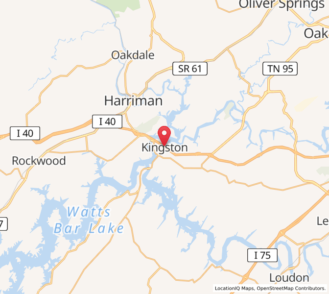 Kingston, TN Sunrise and Sunset Times