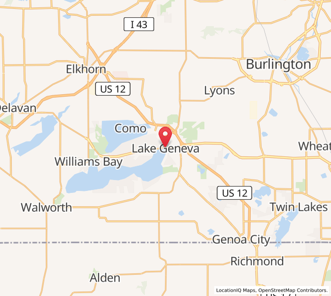 Lake Geneva, WI Sunrise and Sunset Times