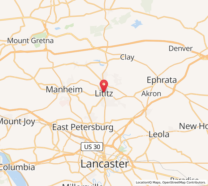 Lititz, PA Sunrise and Sunset Times