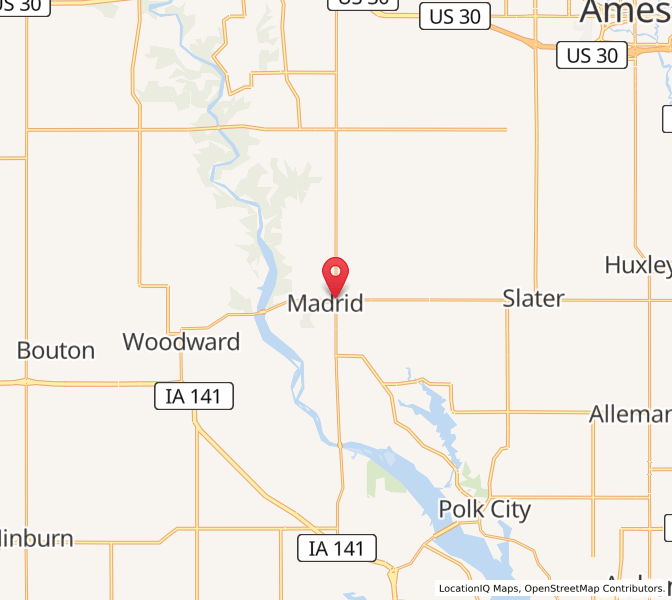 Madrid, IA Sunrise and Sunset Times