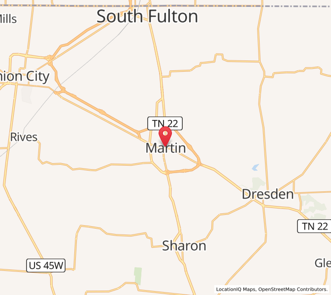 Martin, TN Sunrise and Sunset Times
