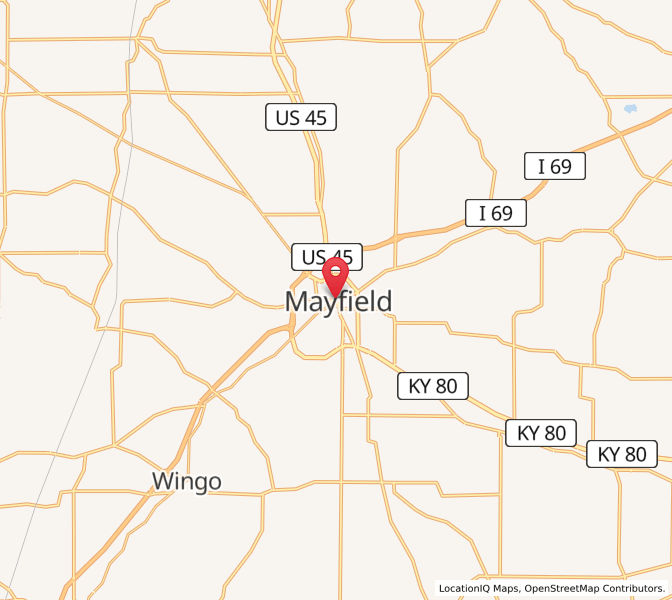 Mayfield, KY Sunrise and Sunset Times