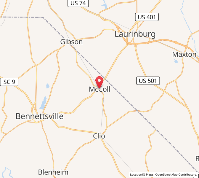 McColl, SC Sunrise and Sunset Times