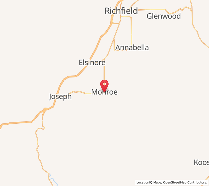 Monroe, UT Sunrise and Sunset Times